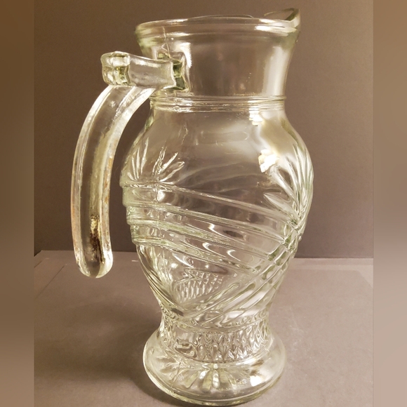 Dining | Pressed Glass Pineapple Pitcher | Poshmark
